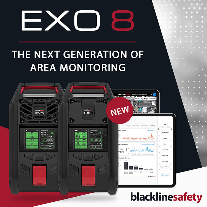 Blackline Safety EXO 8 Multi-Gas Monitor – Cloud Connected – Shawcity