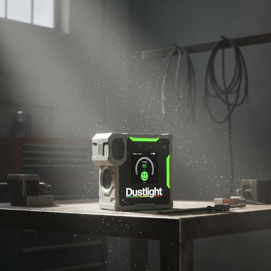 Dustlight Mini Personal Dust Monitor | Real-Time Detection – Shawcity